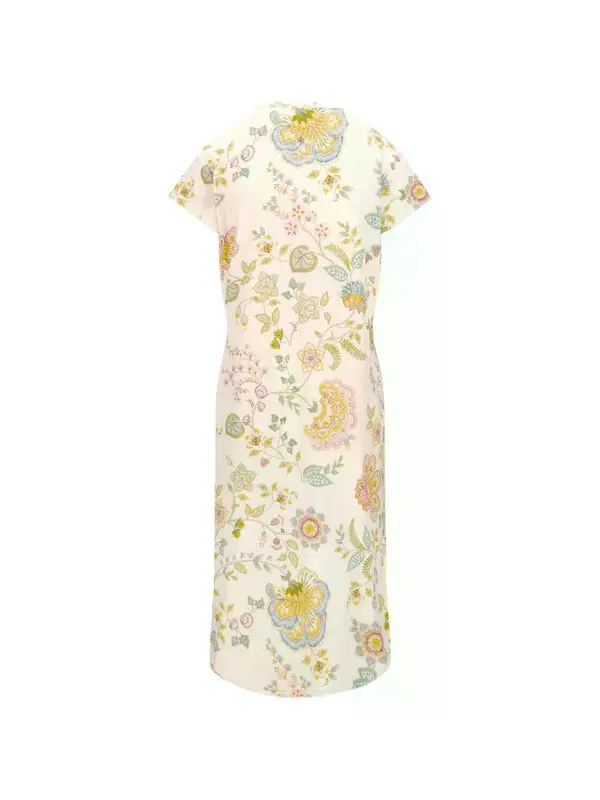 PIP STUDIO Floral Button Nightdress - White