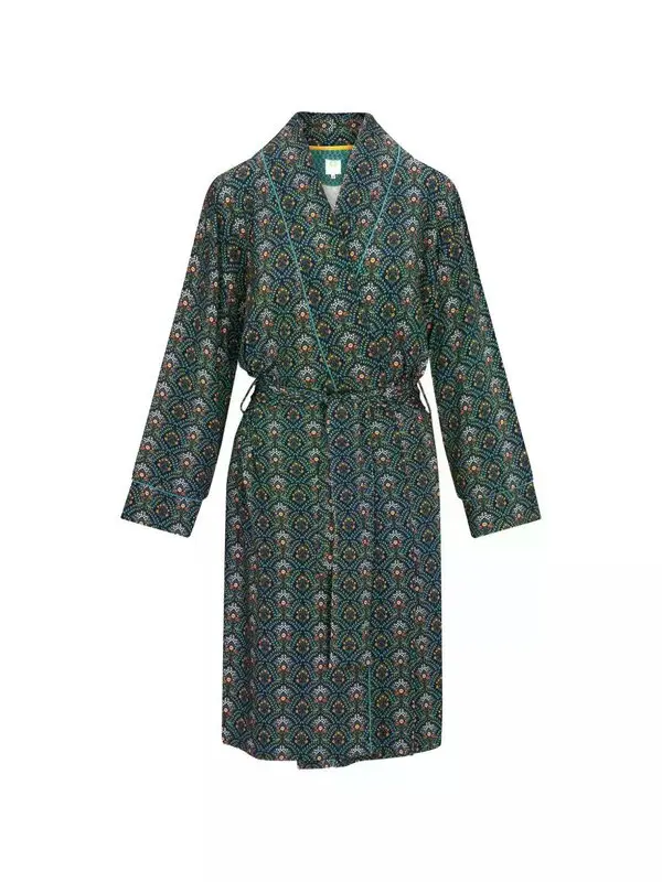 PIP STUDIO Floral-print Robe - Green