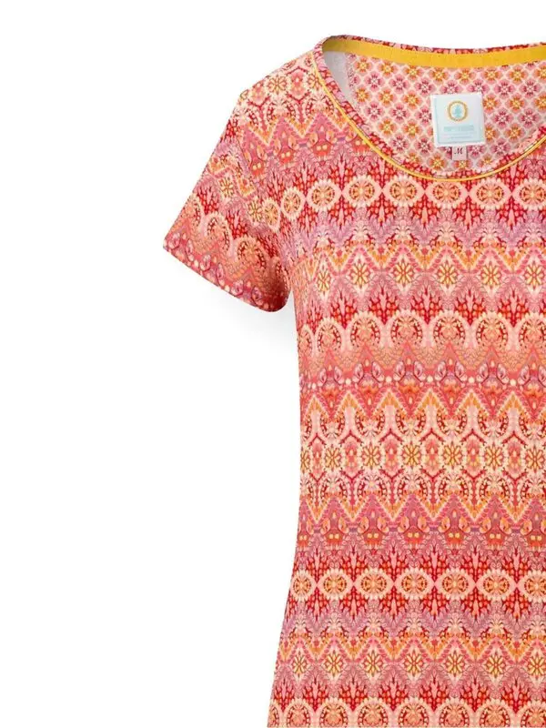 PIP STUDIO Printed Short-sleeve Nightdress