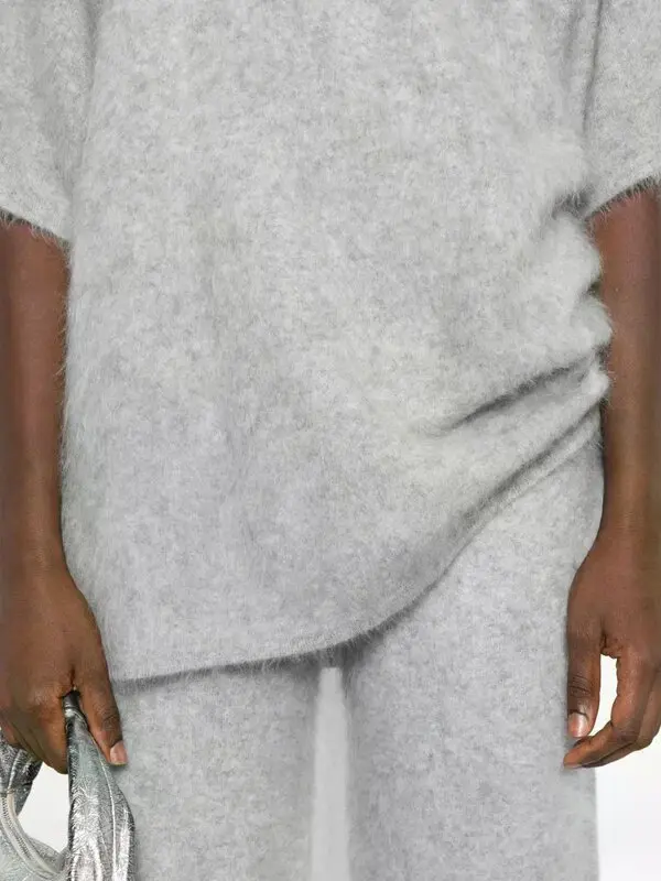 Nanushka Short-sleeve Cashmere Knitted T-shirt