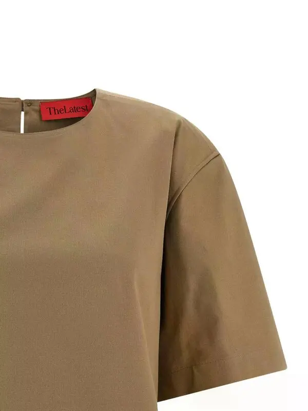 THELATEST Dean Teardrop Short-sleeve T-shirt - Neutrals