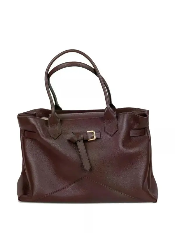BALLANTYNE Buckle Detail Clutch