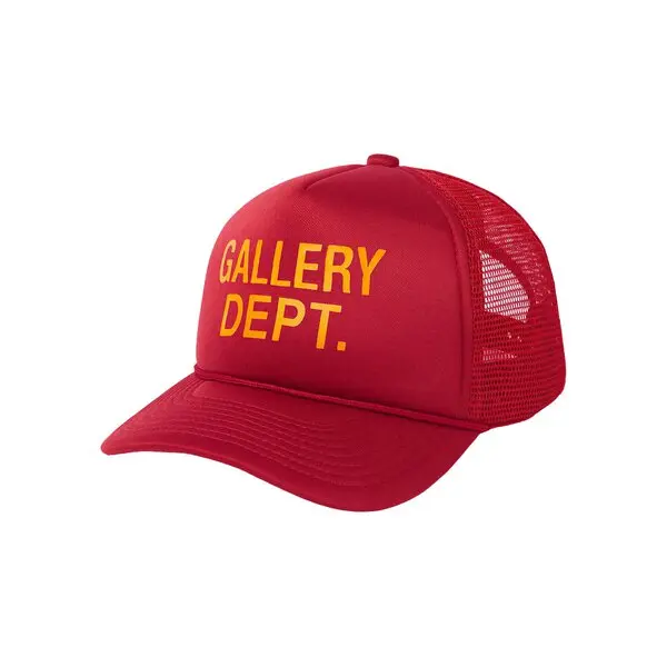 GALLERY DEPT. Logo Trucker Cap - Red