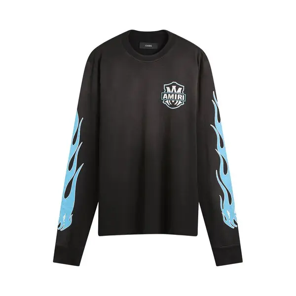Amiri Eagle Flames Long-sleeve Tee
