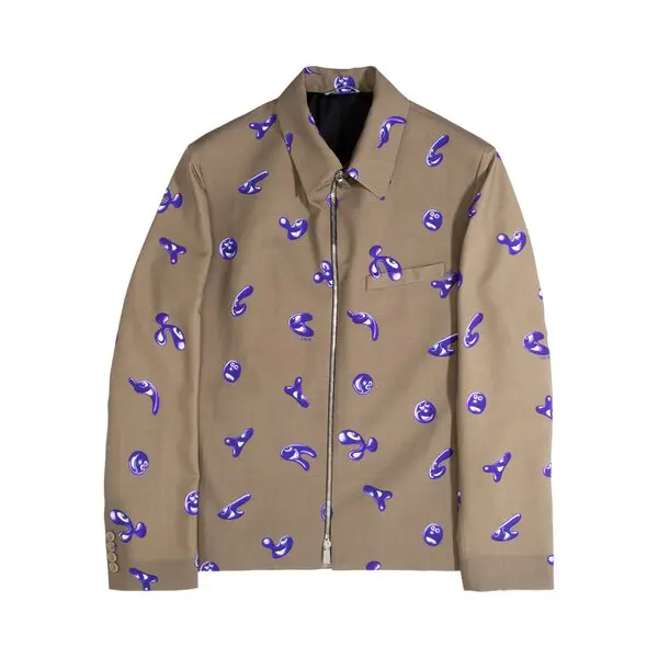 Dior X Kenny Scharf Zipped Jacket
