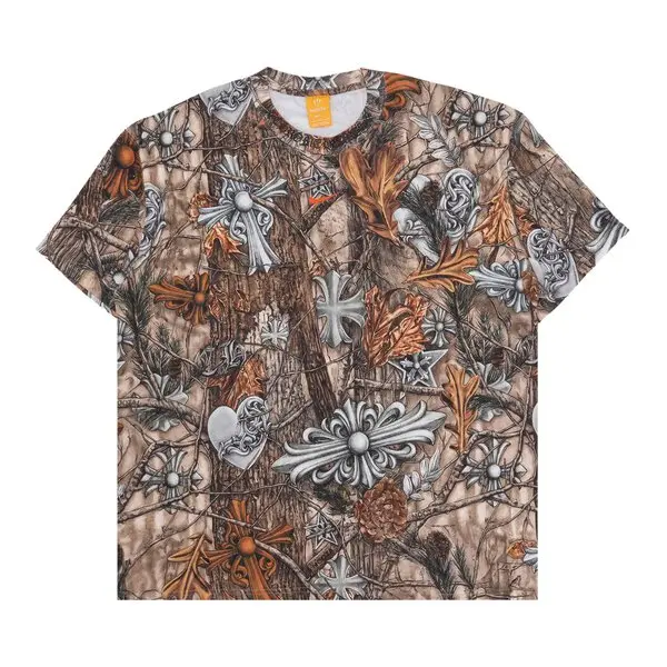 Chrome Hearts X Nocta X Nike Cardinal Stock Short-sleeve Tee 'multi-color/safety Orange - Multicolor