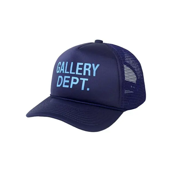 GALLERY DEPT. Logo Trucker Cap - Blue