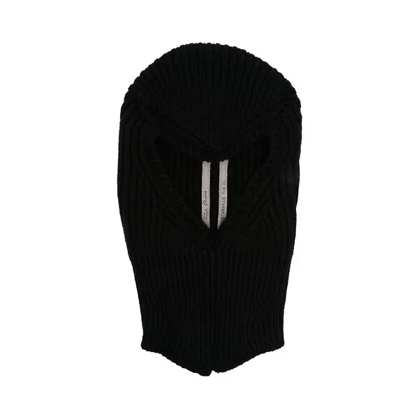 Rick Owens Wool Balaclava - Black