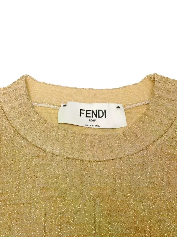 Fendi Crew-neck Long Sleeve Sweater