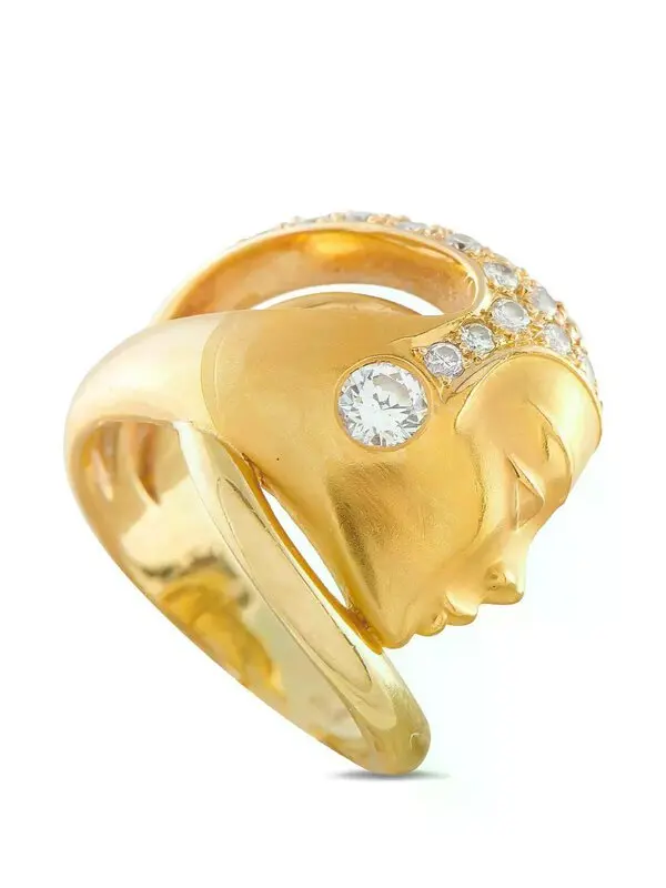 CARRERA Y CARRERA Diamond Ring - Gold