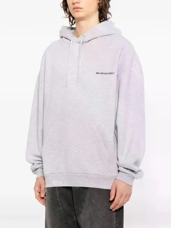 MKI MIYUKI ZOKU Hooded Sweatshirt - Grey