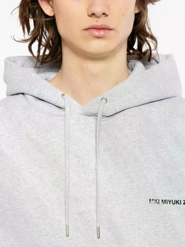MKI MIYUKI ZOKU Hooded Sweatshirt - Grey