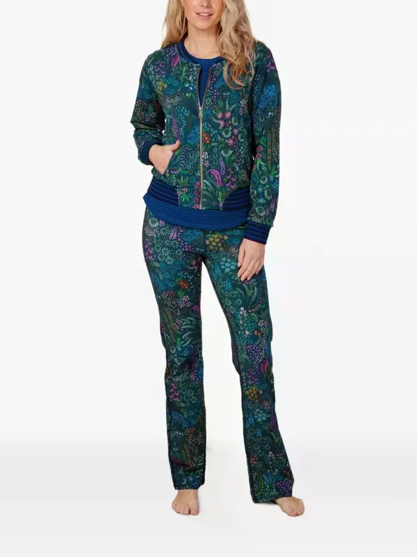 PIP STUDIO Floral Zip-up Jacket