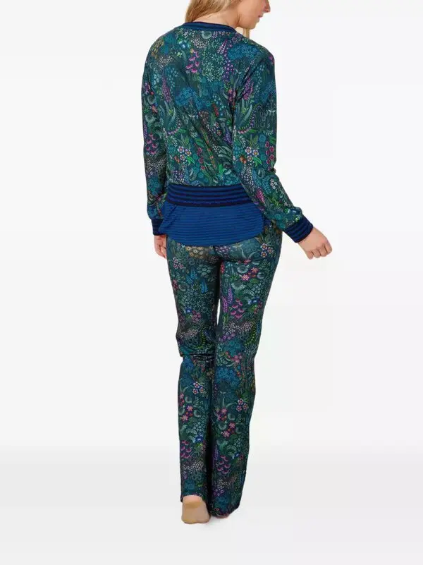 PIP STUDIO Floral Zip-up Jacket