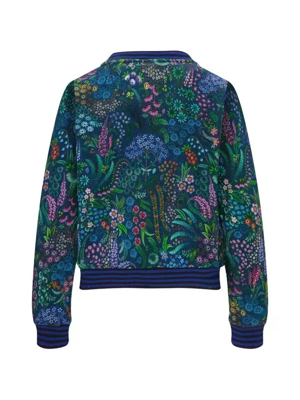 PIP STUDIO Floral Zip-up Jacket