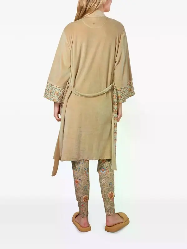 PIP STUDIO Patterned-trim Robe