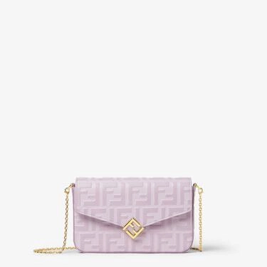 Fendi Ff Diamonds Wallet On Chain