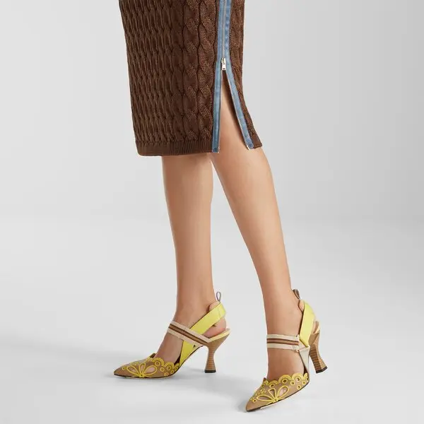 Fendi Colibrì Slingbacks