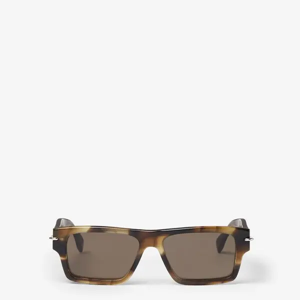 Fendi Selleria Rectangular Sunglasses
