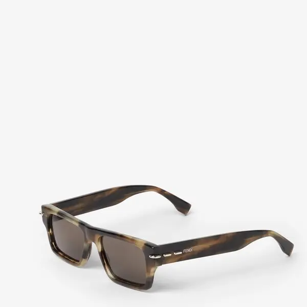 Fendi Selleria Rectangular Sunglasses