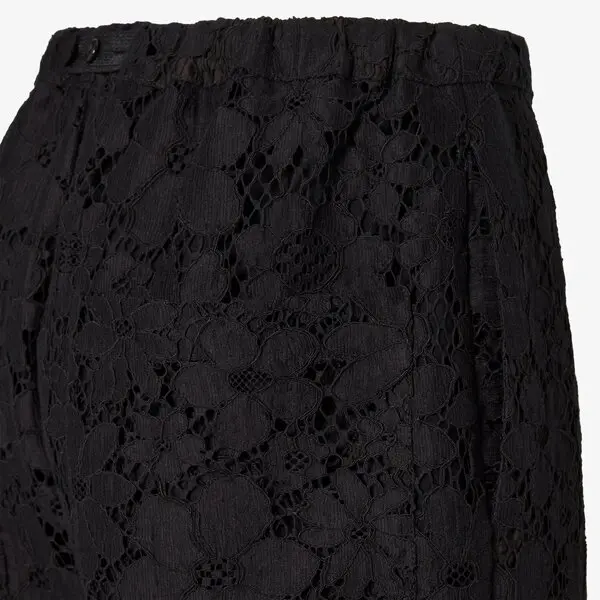 Fendi Lace Trousers With Removable Culottes
