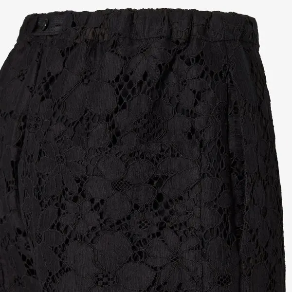 Fendi Lace Trousers With Removable Culottes