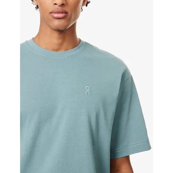On Club Collective-t Crewneck Cott-jersey T-shirt