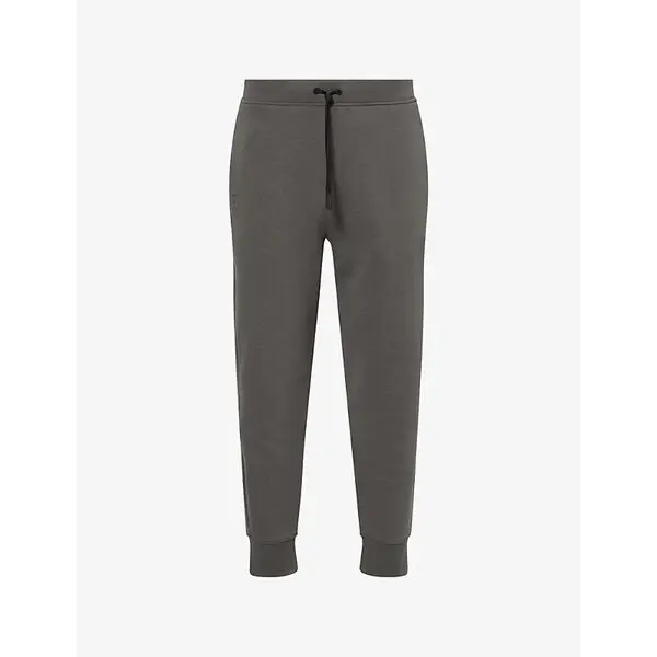 On Focus Tech Cott-jersey Jogging Bottoms - Shadow