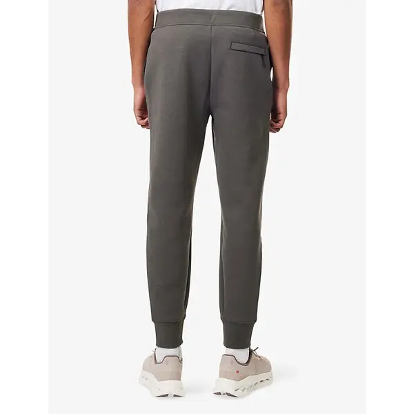 On Focus Tech Cott-jersey Jogging Bottoms - Shadow