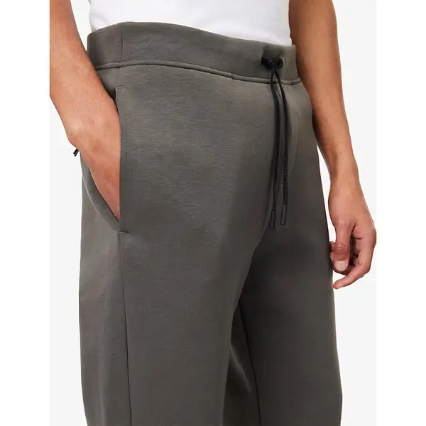 On Focus Tech Cott-jersey Jogging Bottoms - Shadow