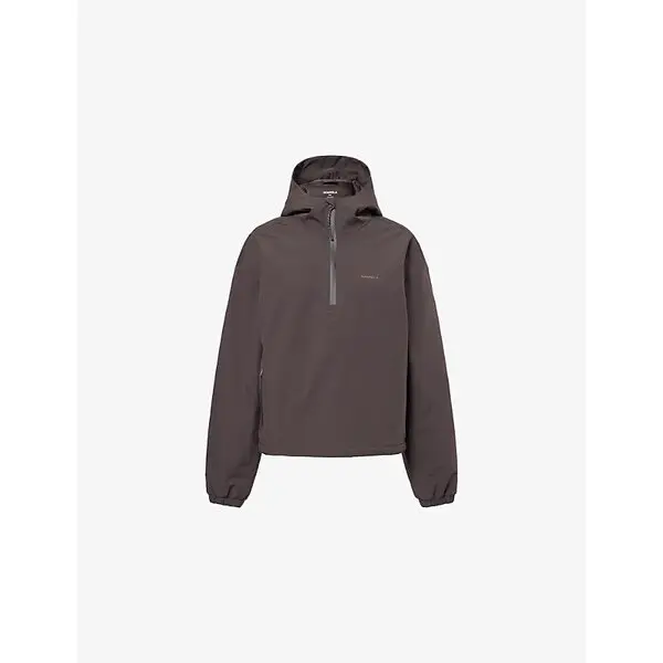 ADANOLA Trail Hooded Stretch-woven Jacket