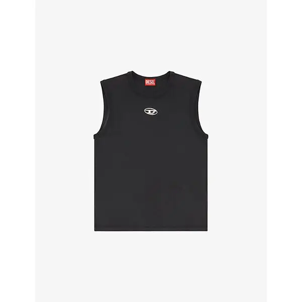 DIESEL® T-bisco-od Sleeveless Cotton-jersey Top - 900