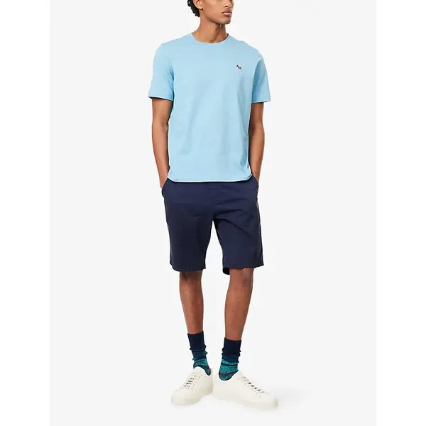 Paul Smith Regular-fit Stretch-cotton Shorts