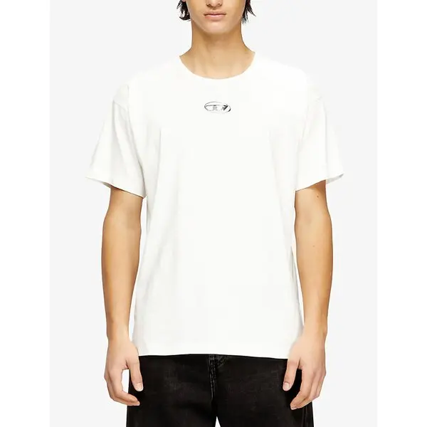 DIESEL® T-norm-iod Branded Cotton-jersey T-shirt - 141