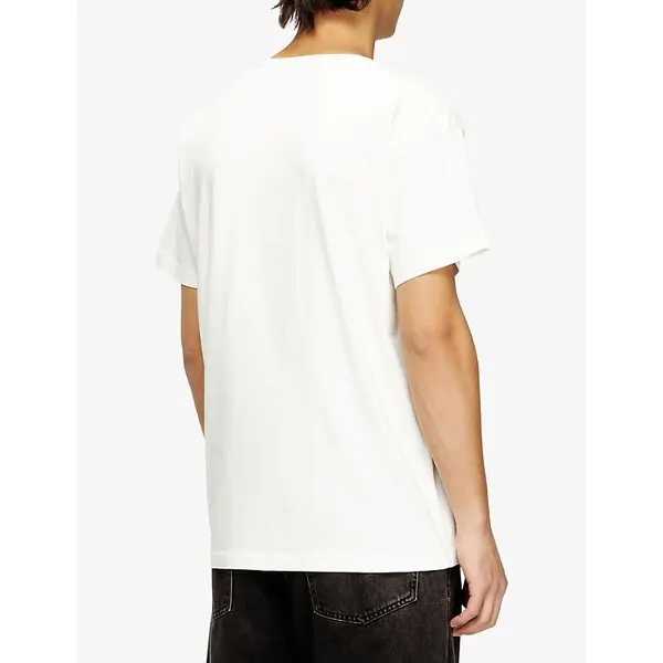 DIESEL® T-norm-iod Branded Cotton-jersey T-shirt - 141