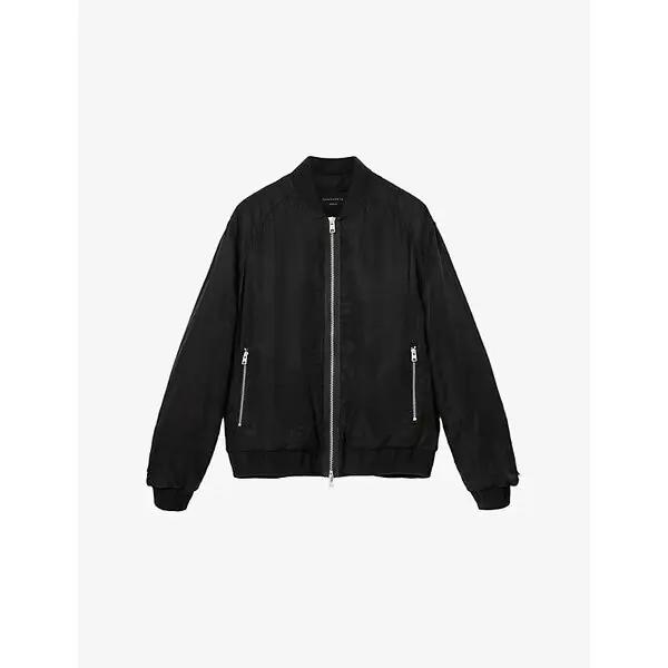 ALLSAINTS Nyx Regular-fit Woven Bomber Jacket