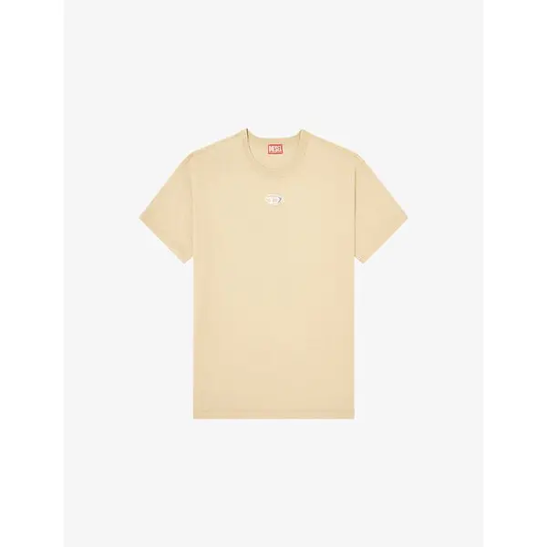 DIESEL® T-norm-iod Crewneck Cotton-jersey T-shirt - 7cs