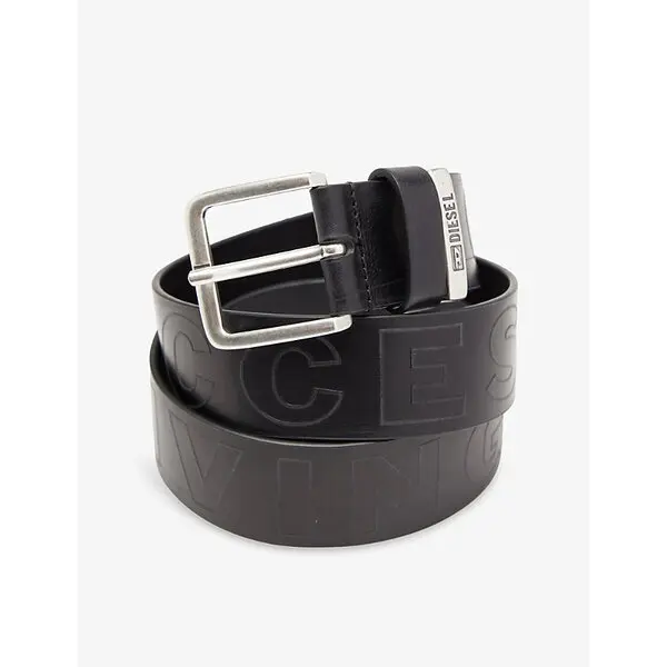 DIESEL® B-fsl Leather Belt - T8013