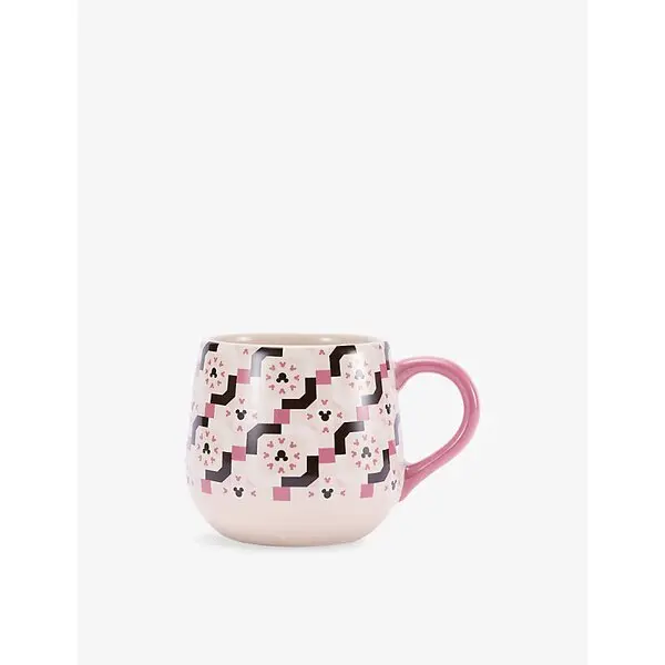 THE DISNEY STORE AT SELFRIDGES Mickey Geometric Stoneware Mug
