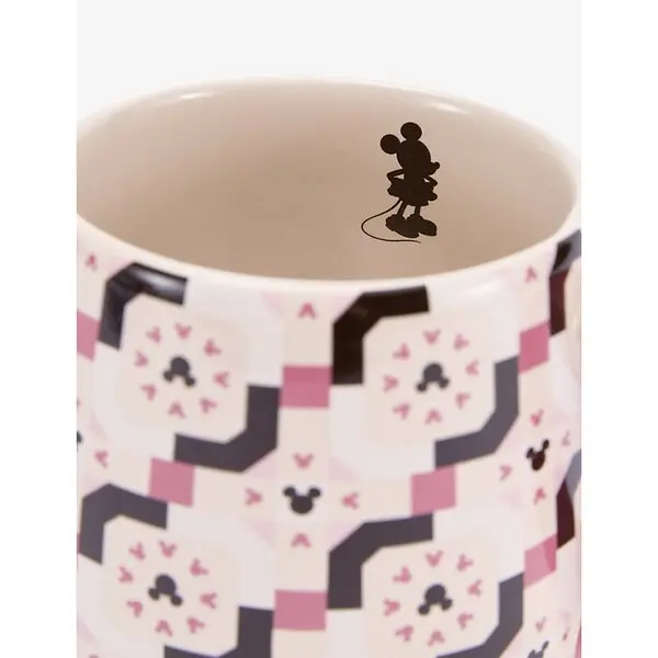 THE DISNEY STORE AT SELFRIDGES Mickey Geometric Stoneware Mug
