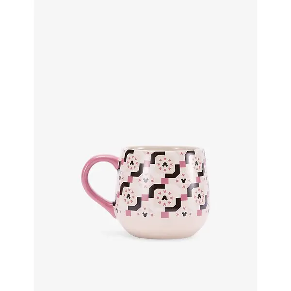 THE DISNEY STORE AT SELFRIDGES Mickey Geometric Stoneware Mug