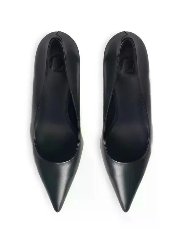 12 STOREEZ Pointed-toe Pumps - Black