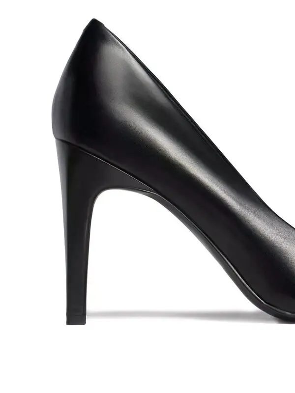 12 STOREEZ Pointed-toe Pumps - Black