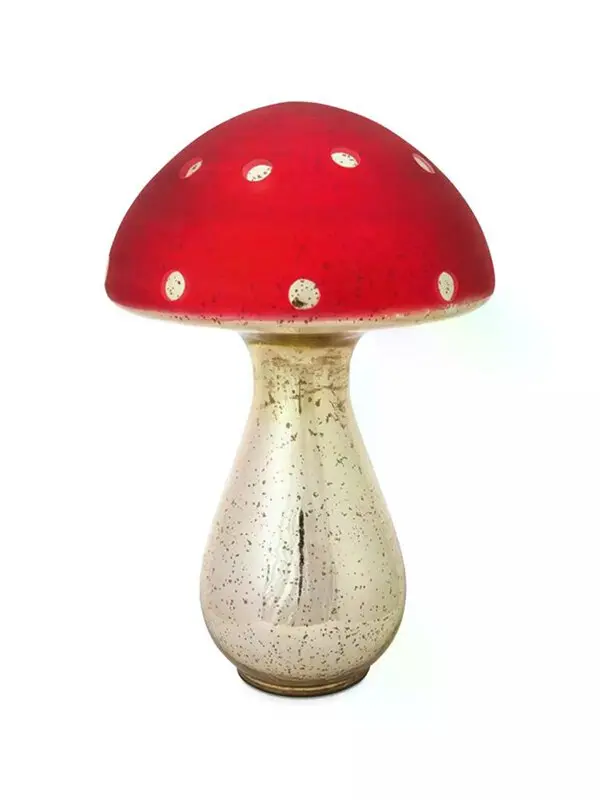 PIP STUDIO Mushroom Glass Ornament - Red