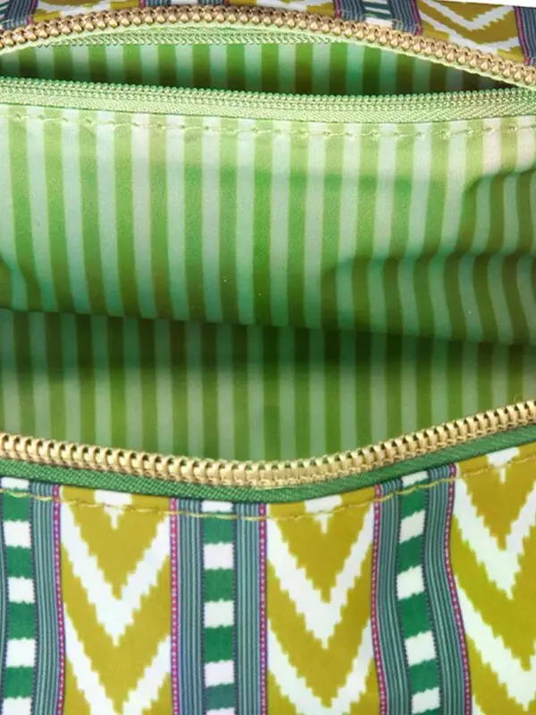 PIP STUDIO Chevron Striped Makeup Bag - Yellow