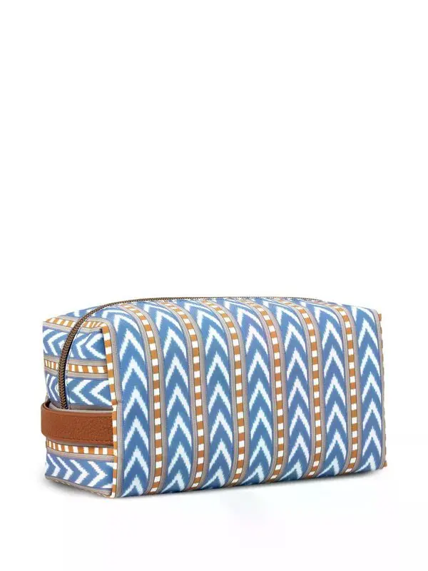 PIP STUDIO Patterned Makeup Bag - Blue
