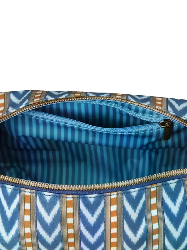 PIP STUDIO Patterned Makeup Bag - Blue