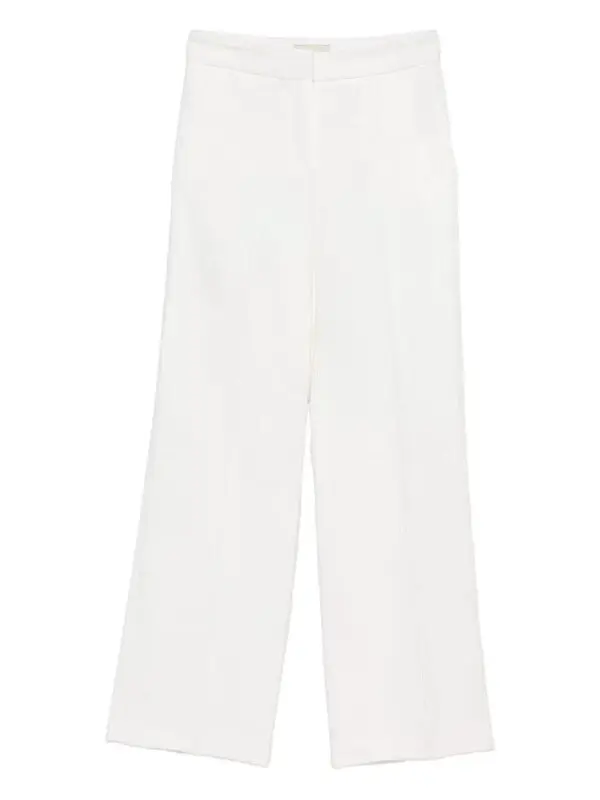 VIA MASINI 80 Ribbed Wide Leg Trousers