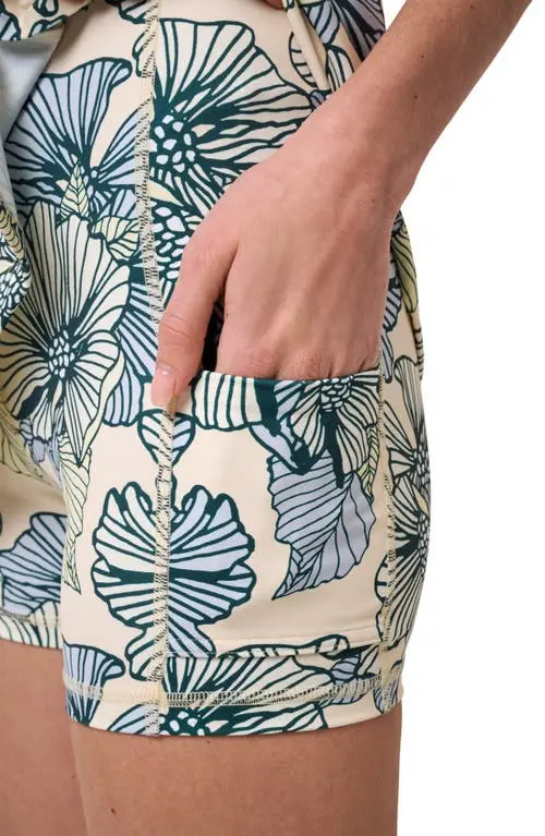 Travis Mathew Moveknit Floral Mini Dress