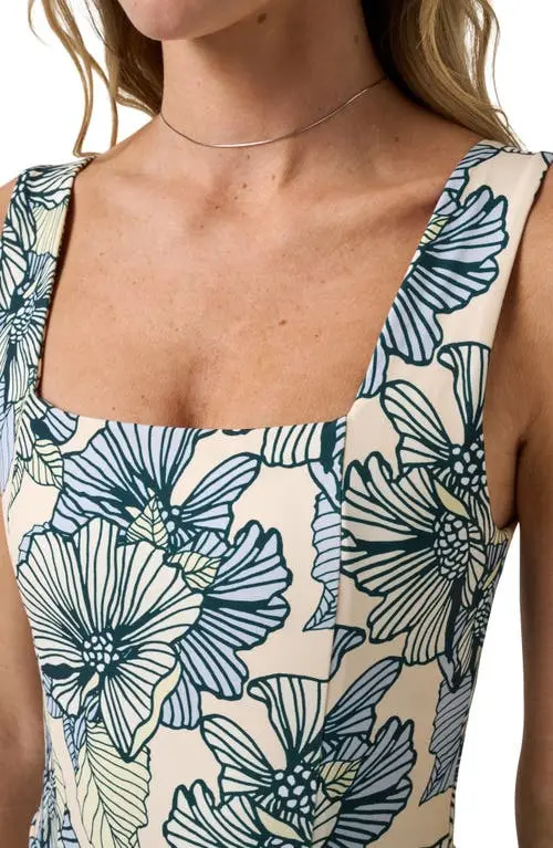 Travis Mathew Moveknit Floral Mini Dress